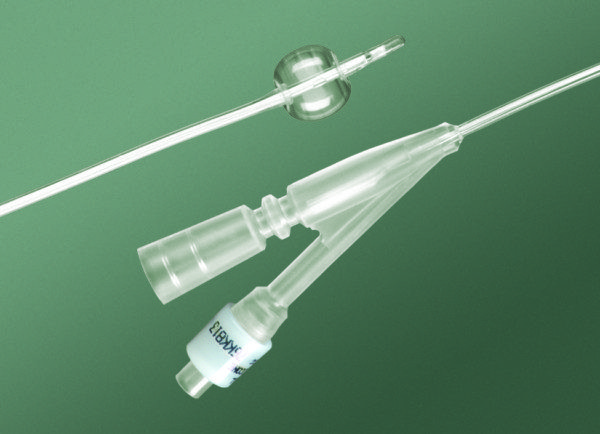 100% SILICONE FOLEY CATHETER 2WAY PEDIATRIC UNCOATED 3CC - CathetersPLUS